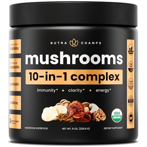 organic mushrooms for immune support