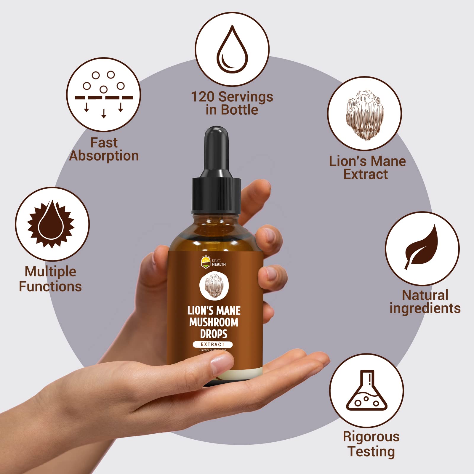 Organic mushrooms for mental clarity