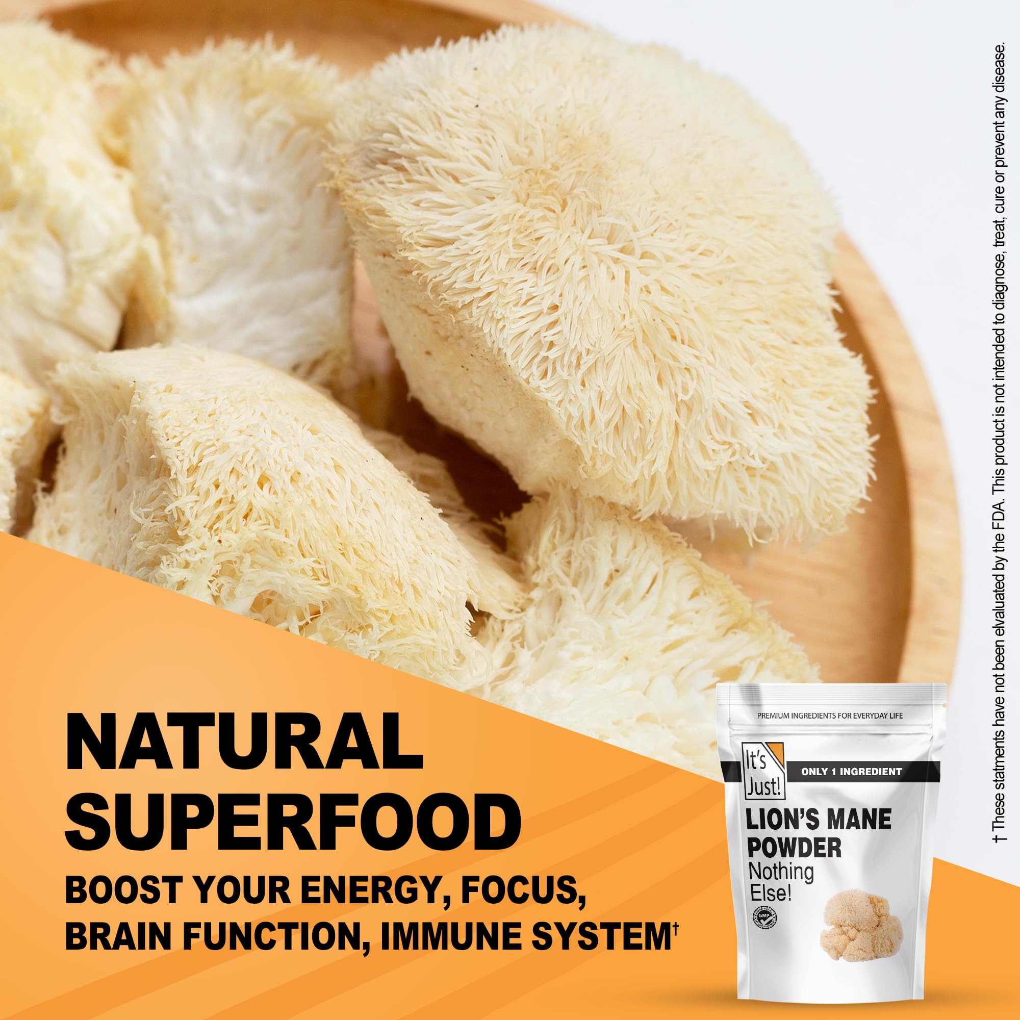 Organic mushrooms for mental clarity