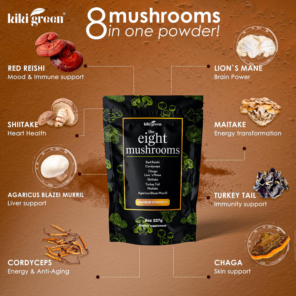 organic mushrooms for mental clarity