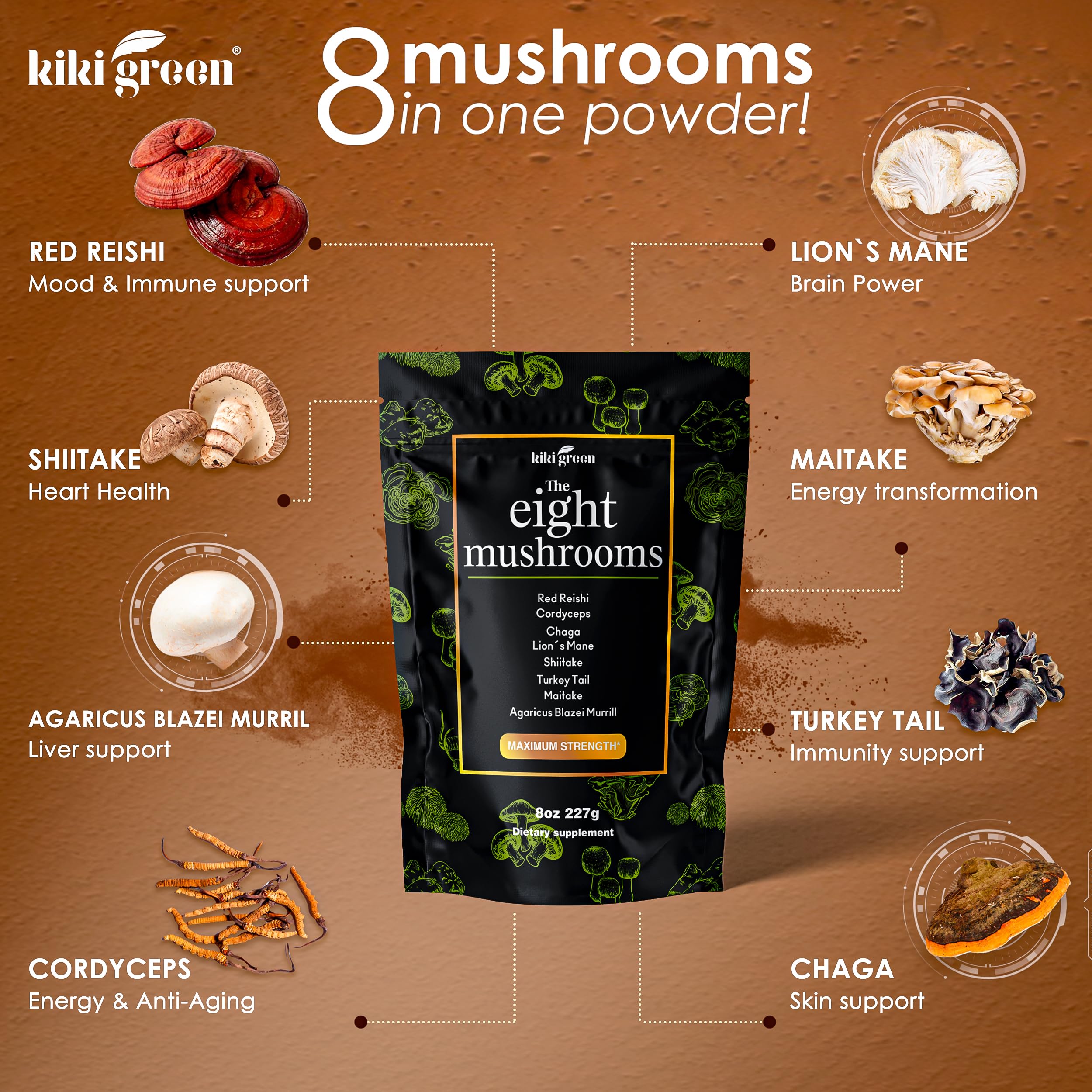 organic mushrooms for mental clarity