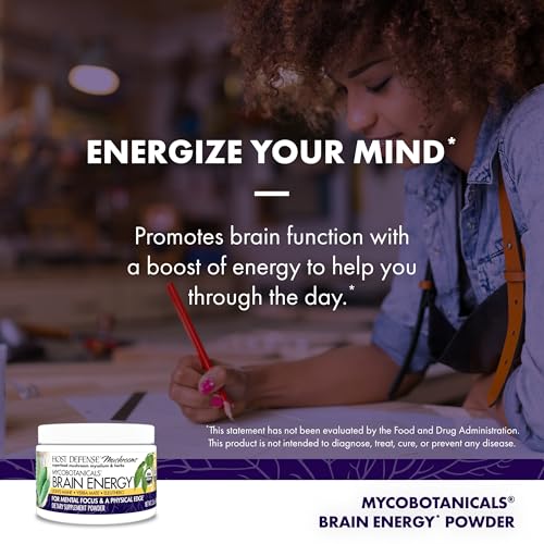 Organic mushrooms for mental performance