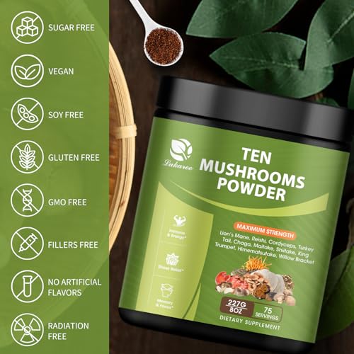 organic mushrooms for natural energy