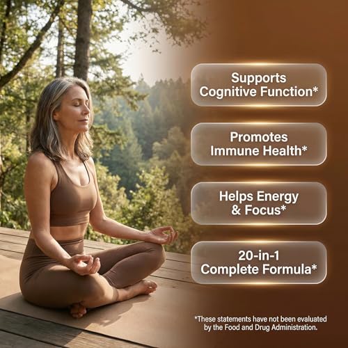 Organic mushrooms for overall wellness