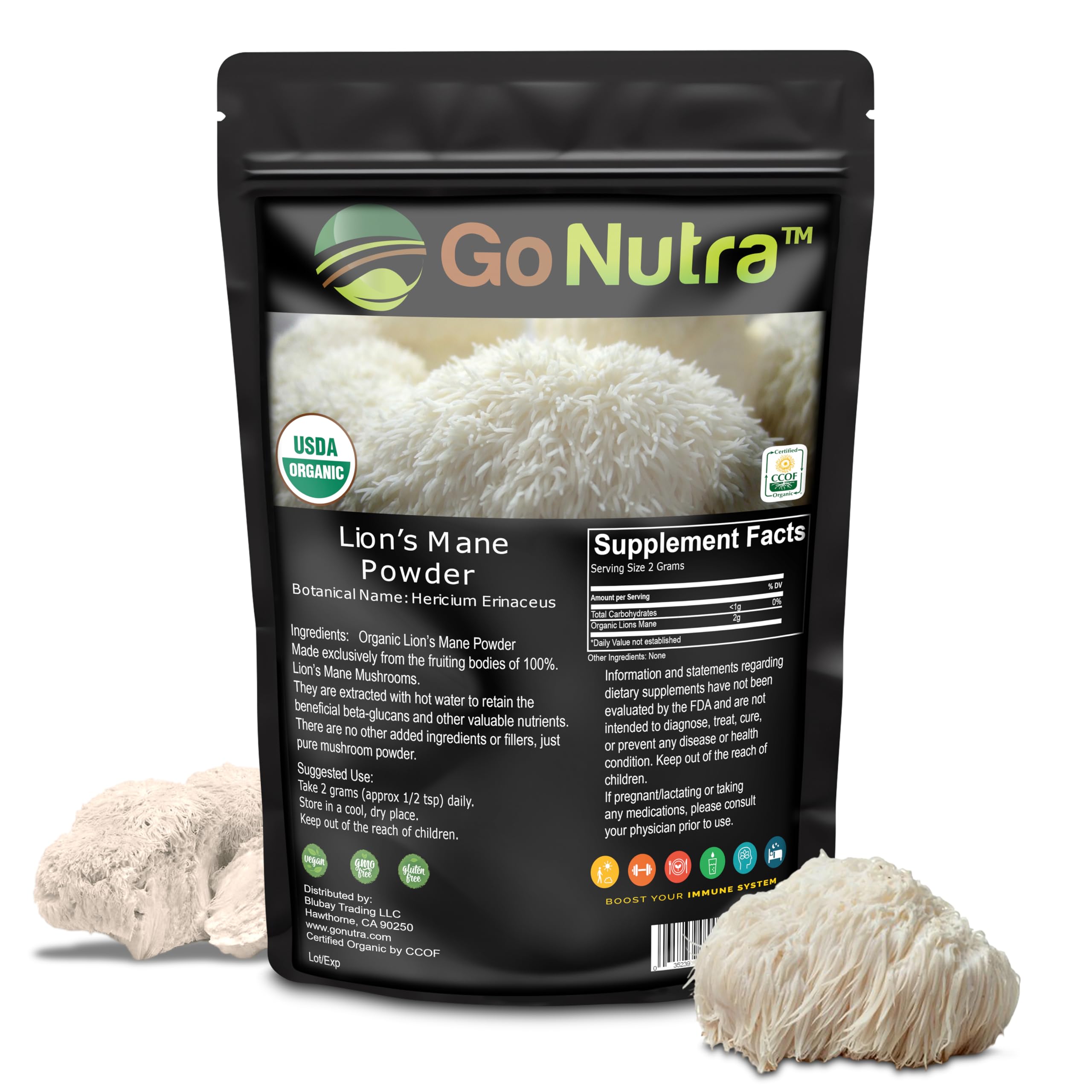 organic mushrooms for vegan diets