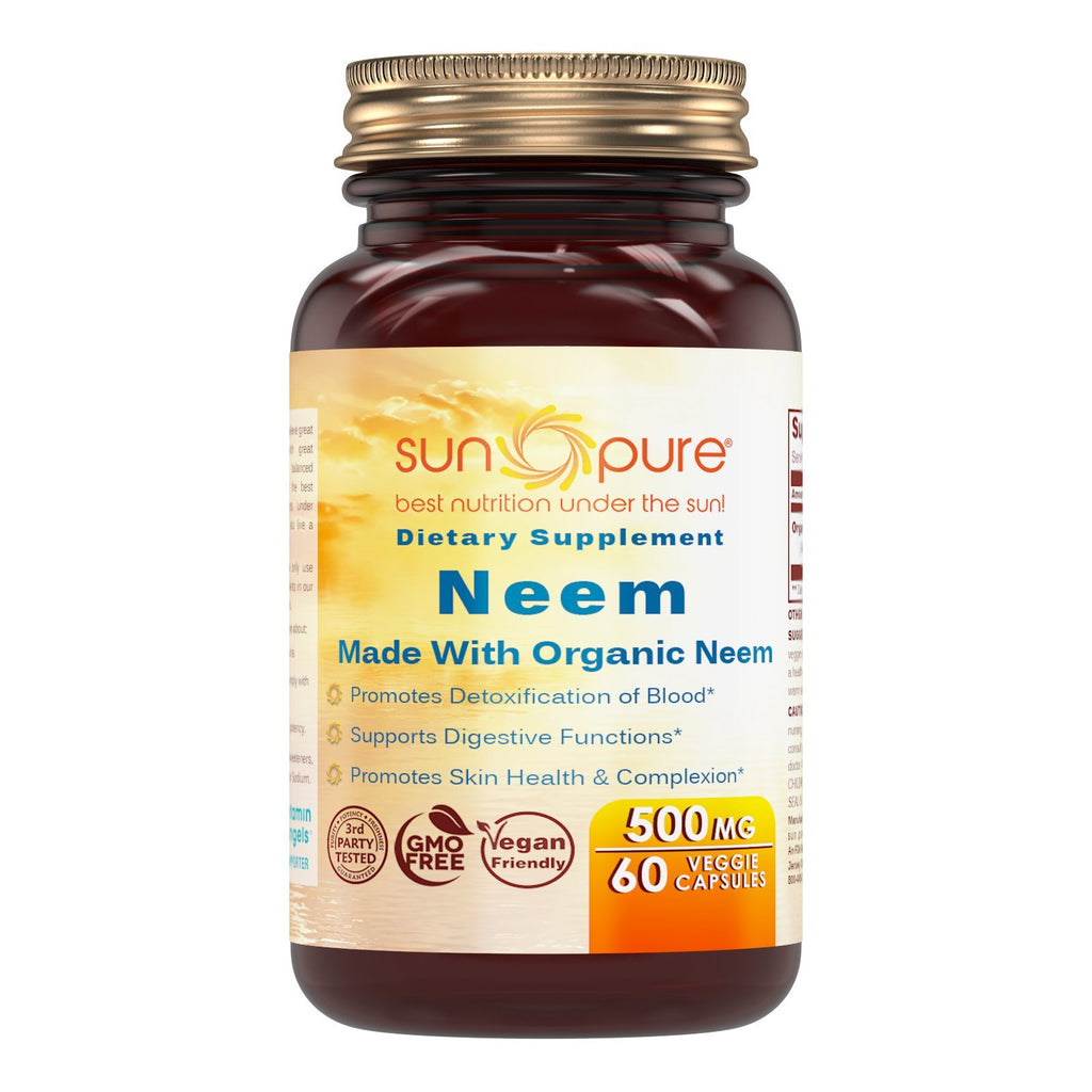 organic neem capsules for immune support