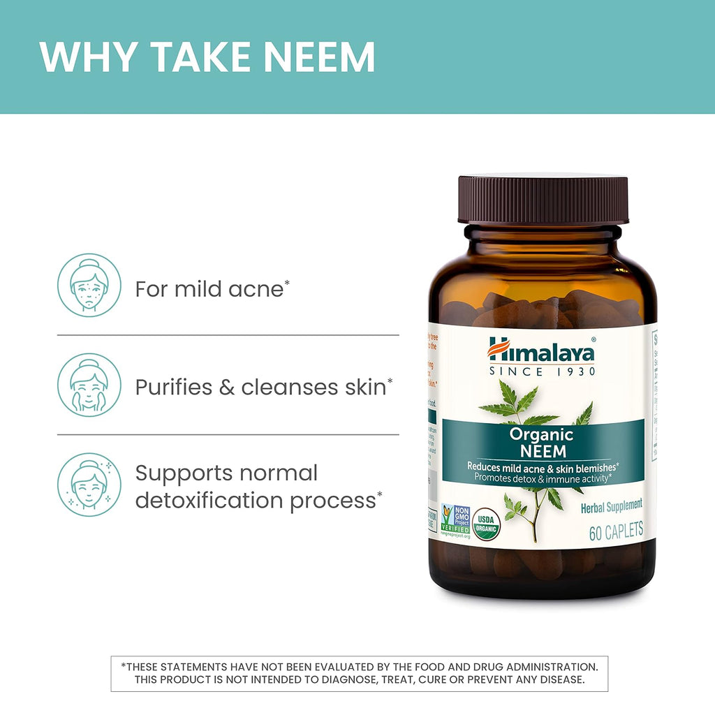 Organic Neem extract for overall vitality