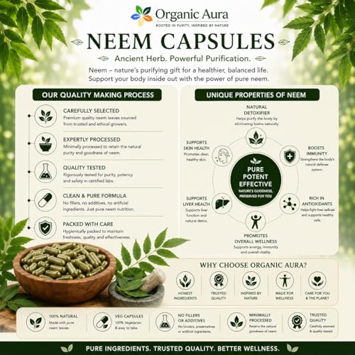 organic neem for detox and cleanse
