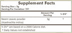 organic neem leaf powder benefits