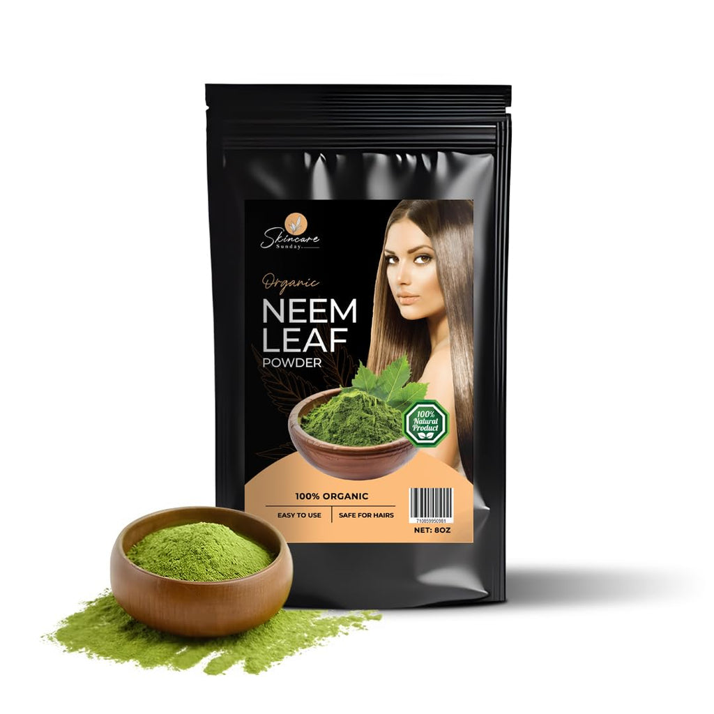 organic neem leaf powder for hair
