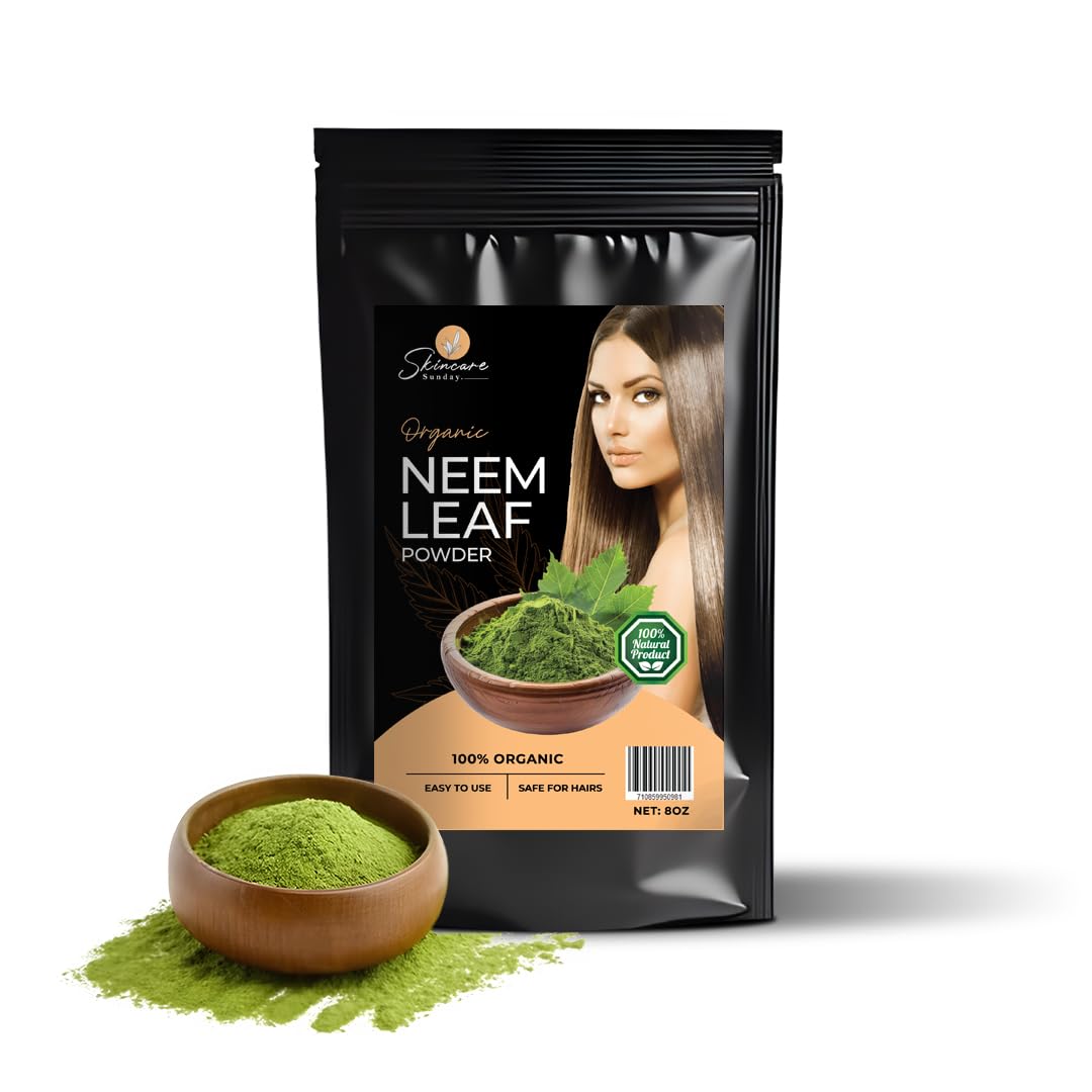 organic neem leaf powder for hair
