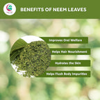 organic neem leaves for wellness