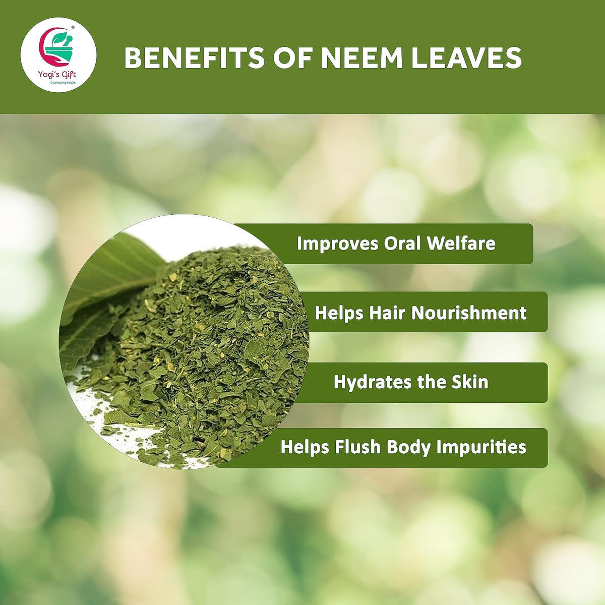 organic neem leaves for wellness