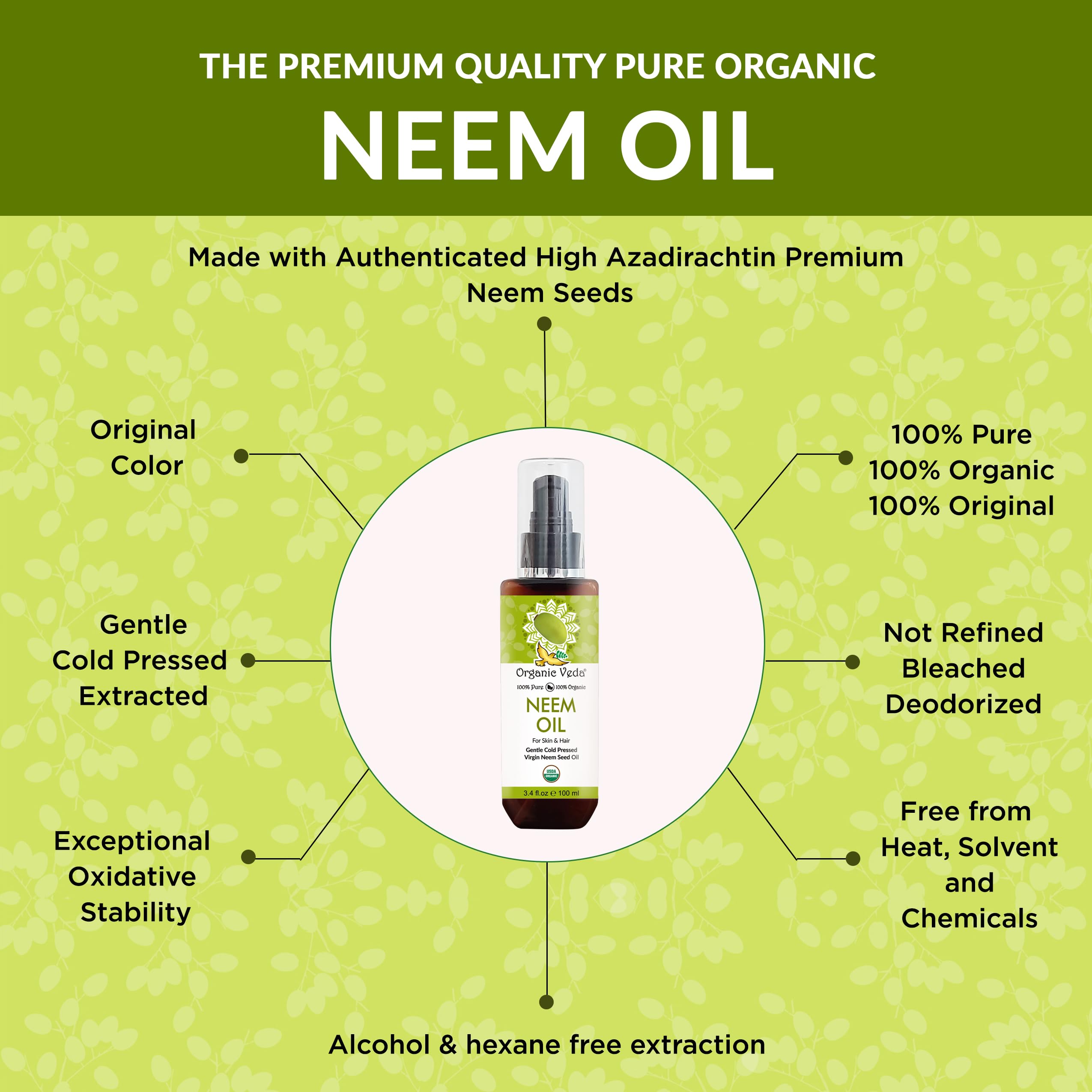 organic neem oil for scalp care
