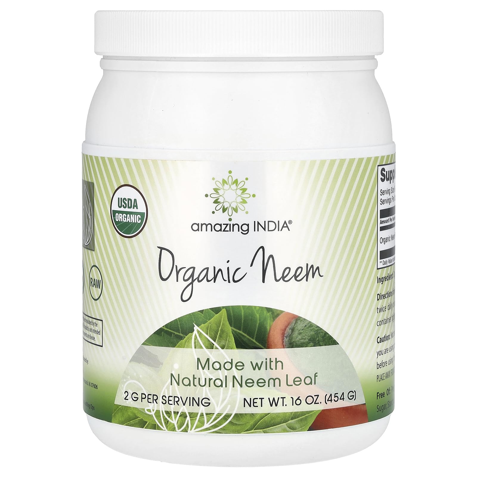 organic neem powder for health