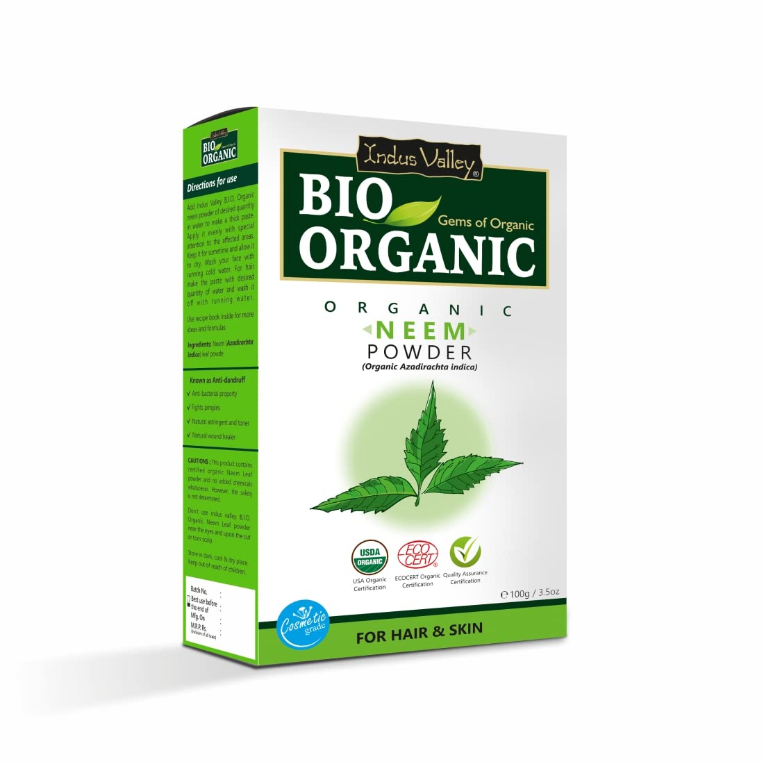 organic neem powder for skin