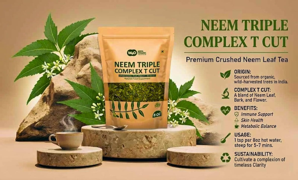 Organic Neem tea for wellness