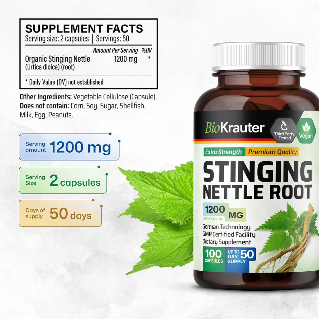 organic nettle for immune support
