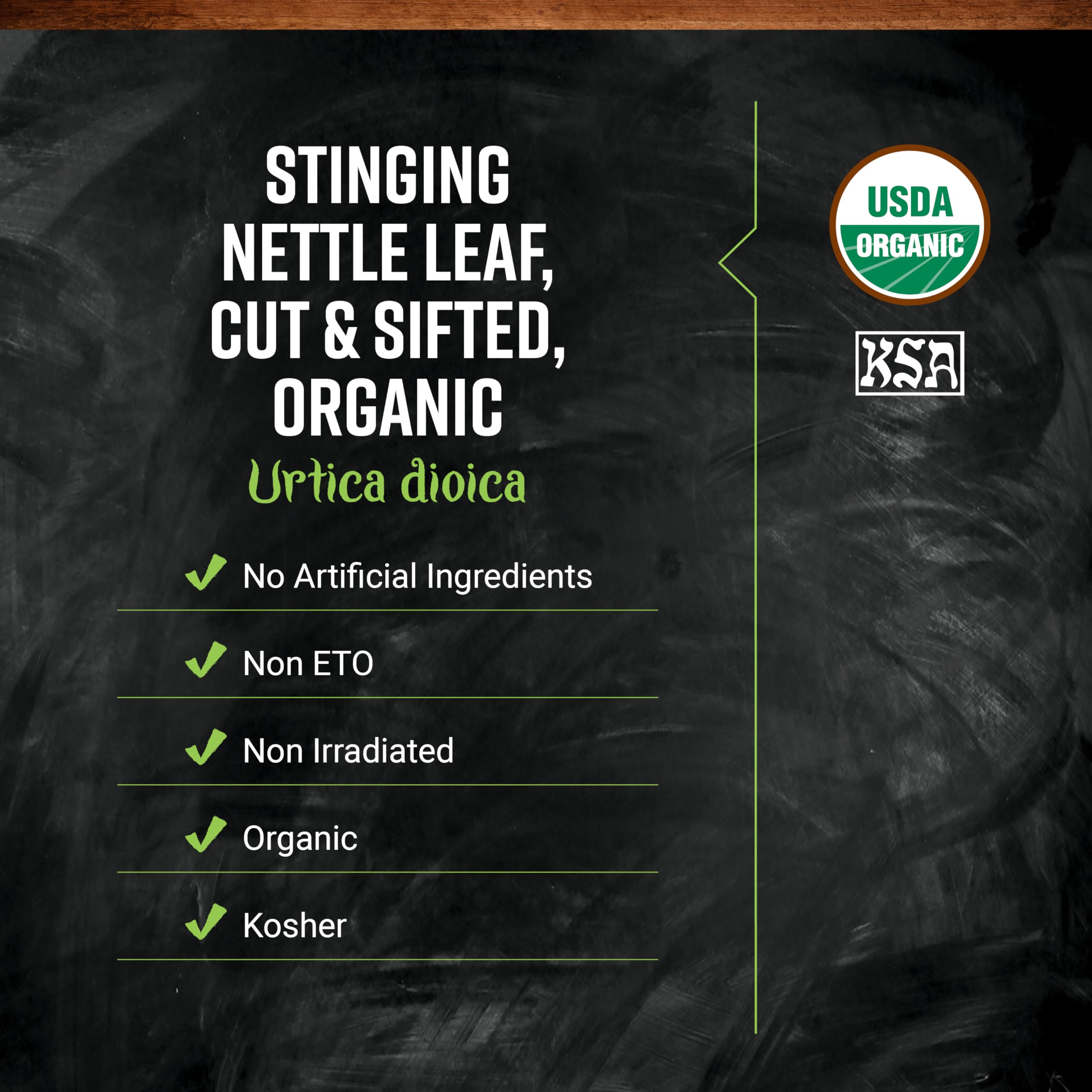 organic nettle for natural remedies