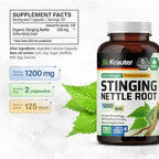 organic nettle for natural wellness