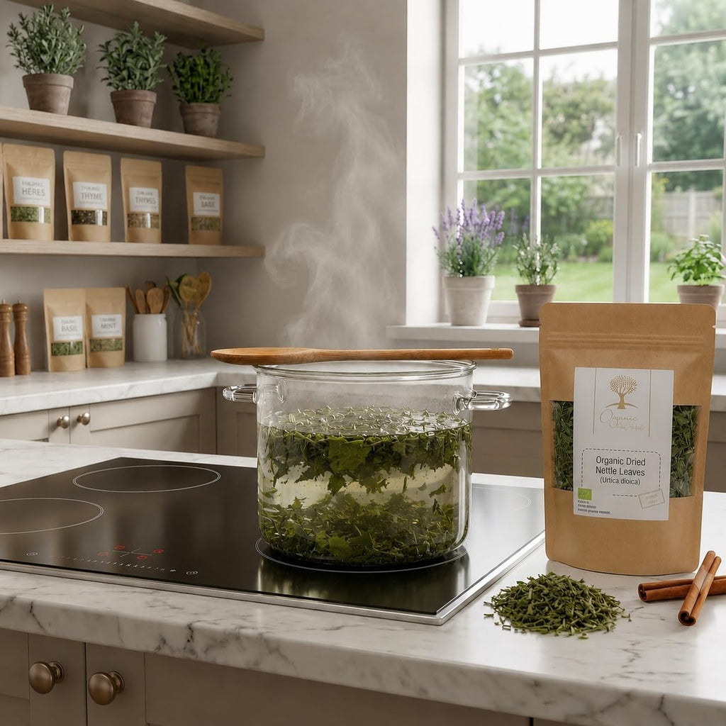 Organic nettle leaf for soothing brews