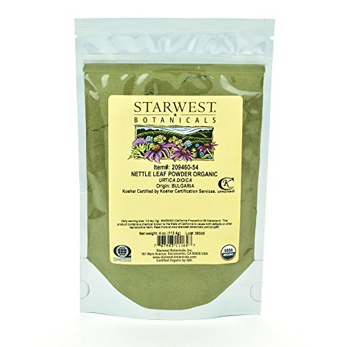 organic nettle leaf powder benefits