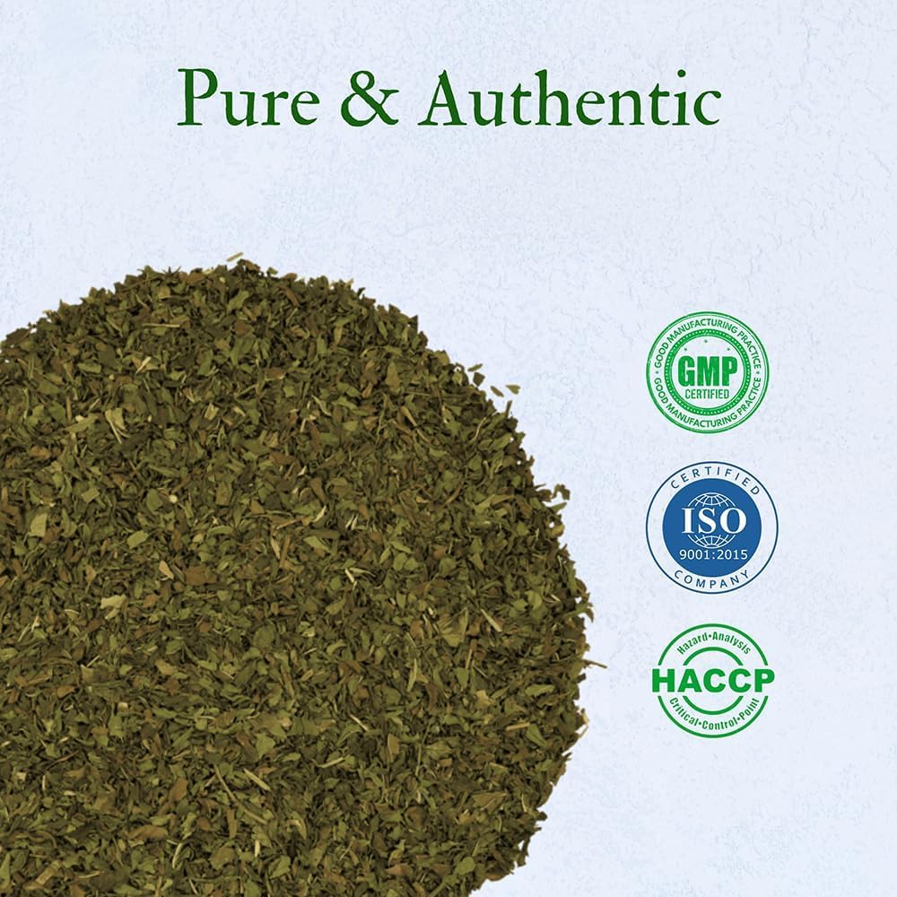 Organic nettle leaf tea experience