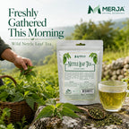 Organic nettle leaf tea for wellness