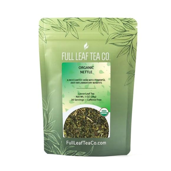 organic nettle loose leaf tea