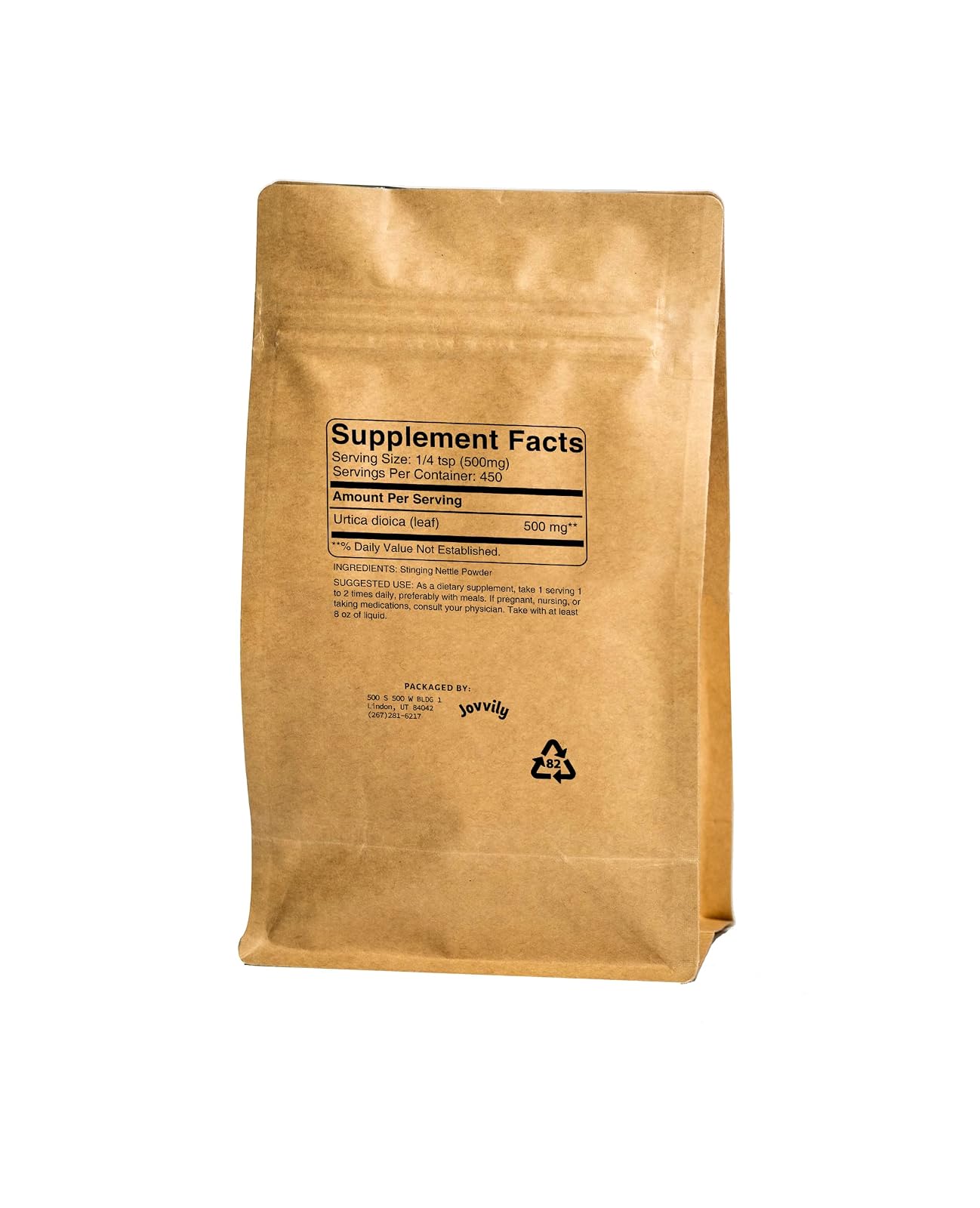 organic nettle powder for smoothies