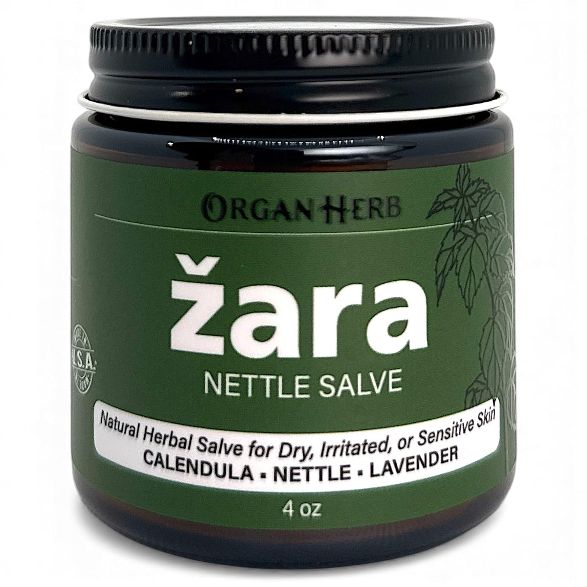 organic nettle salve for skin relief