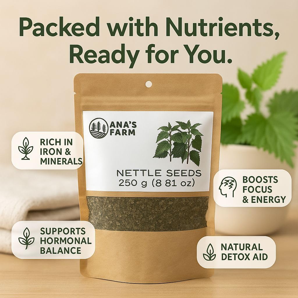 organic nettle seeds for health