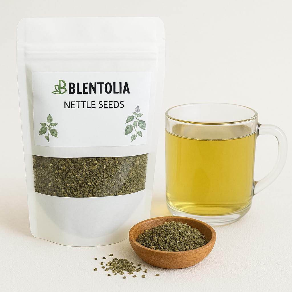 Organic nettle seeds for herbal tea