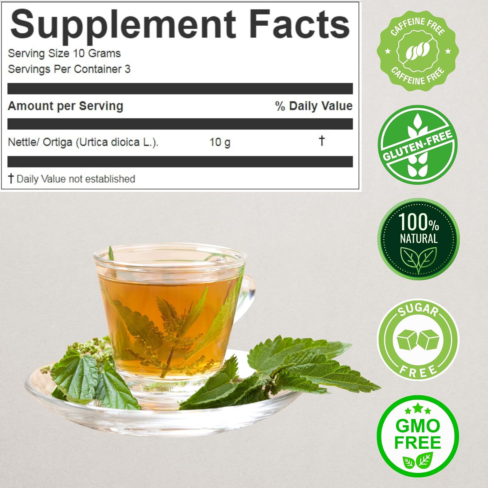 organic nettle tea for detox