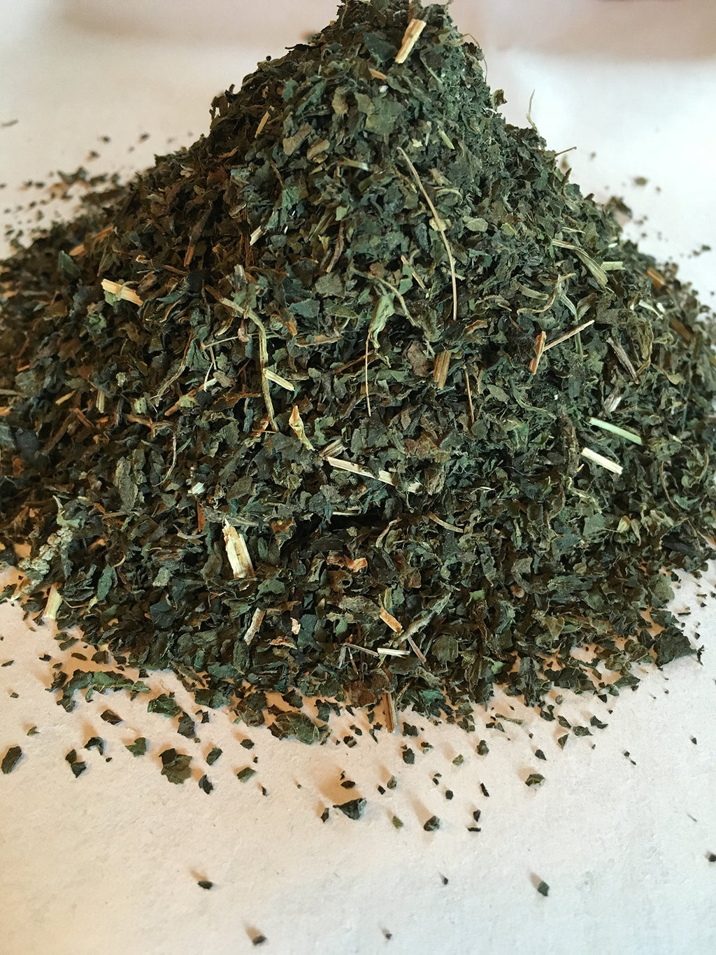 Organic nettle tea for wellness