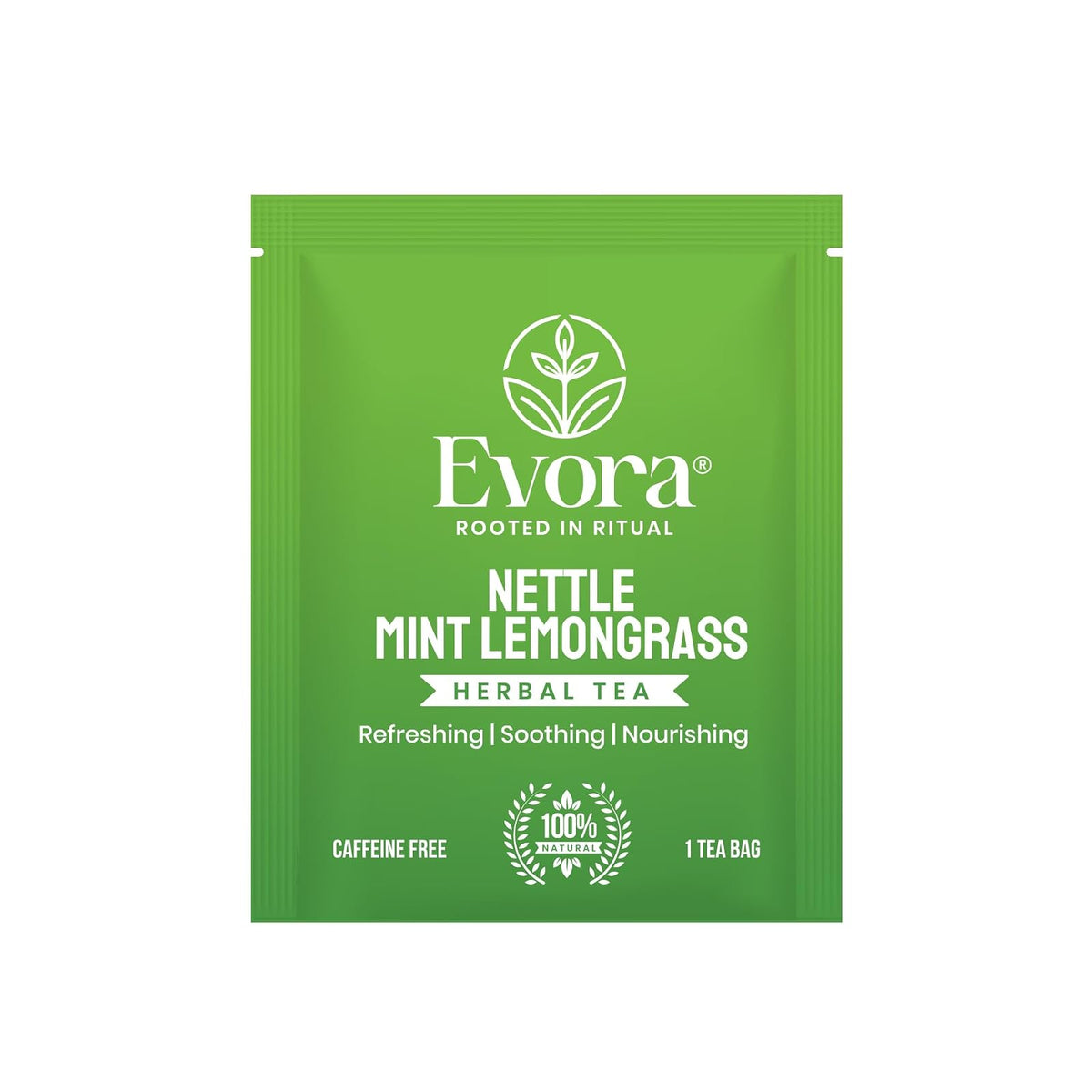 Organic nettle tea with mint flavour