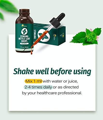 organic nettle tincture for overall wellness