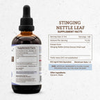 Organic nettle tincture for wellness