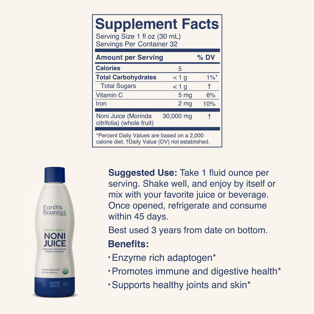 organic noni juice for wellness