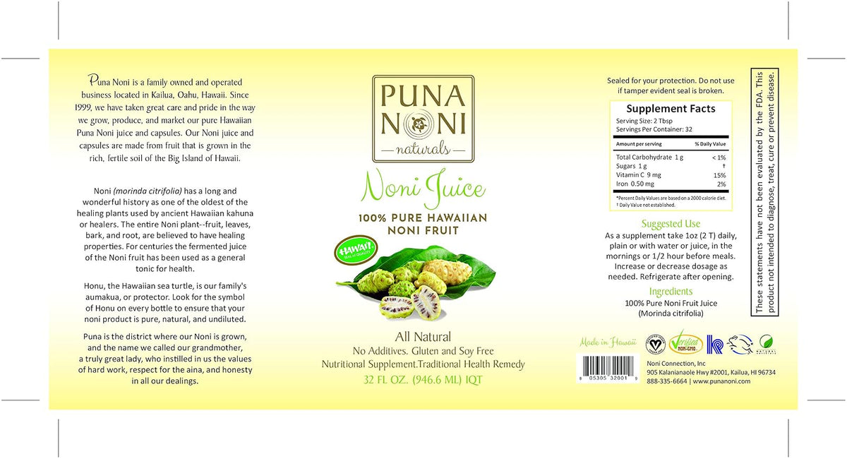 organic noni juice for wellness