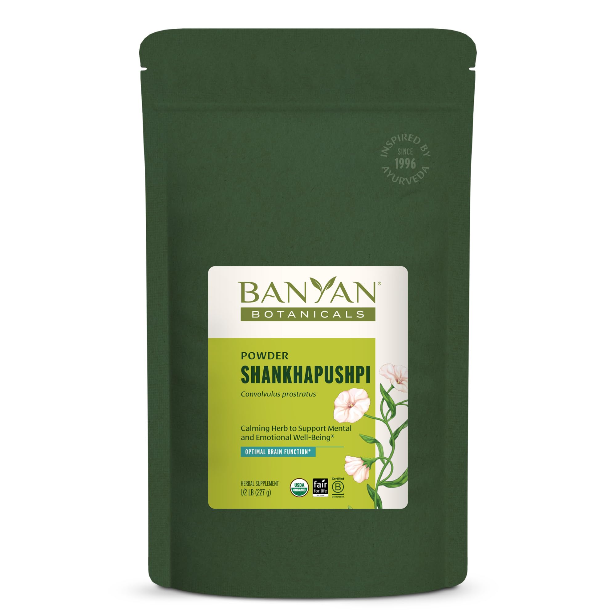 Organic nootropic herb for calm