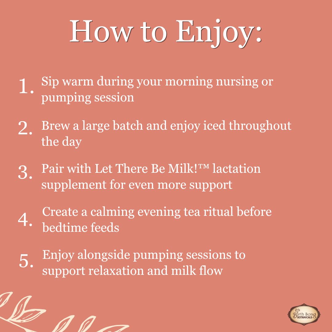 organic nursing tea for new moms