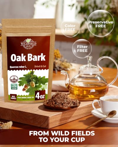 Organic Oak Bark Tea 4 oz