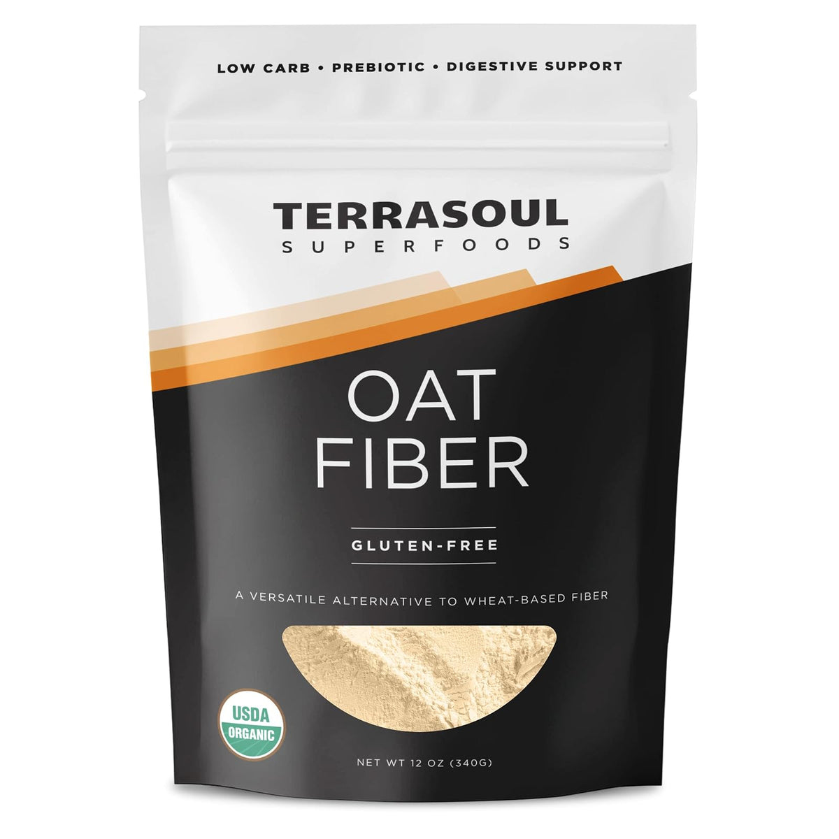 organic oat fiber for baking