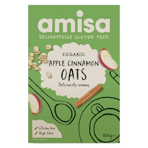 organic oats with apple cinnamon