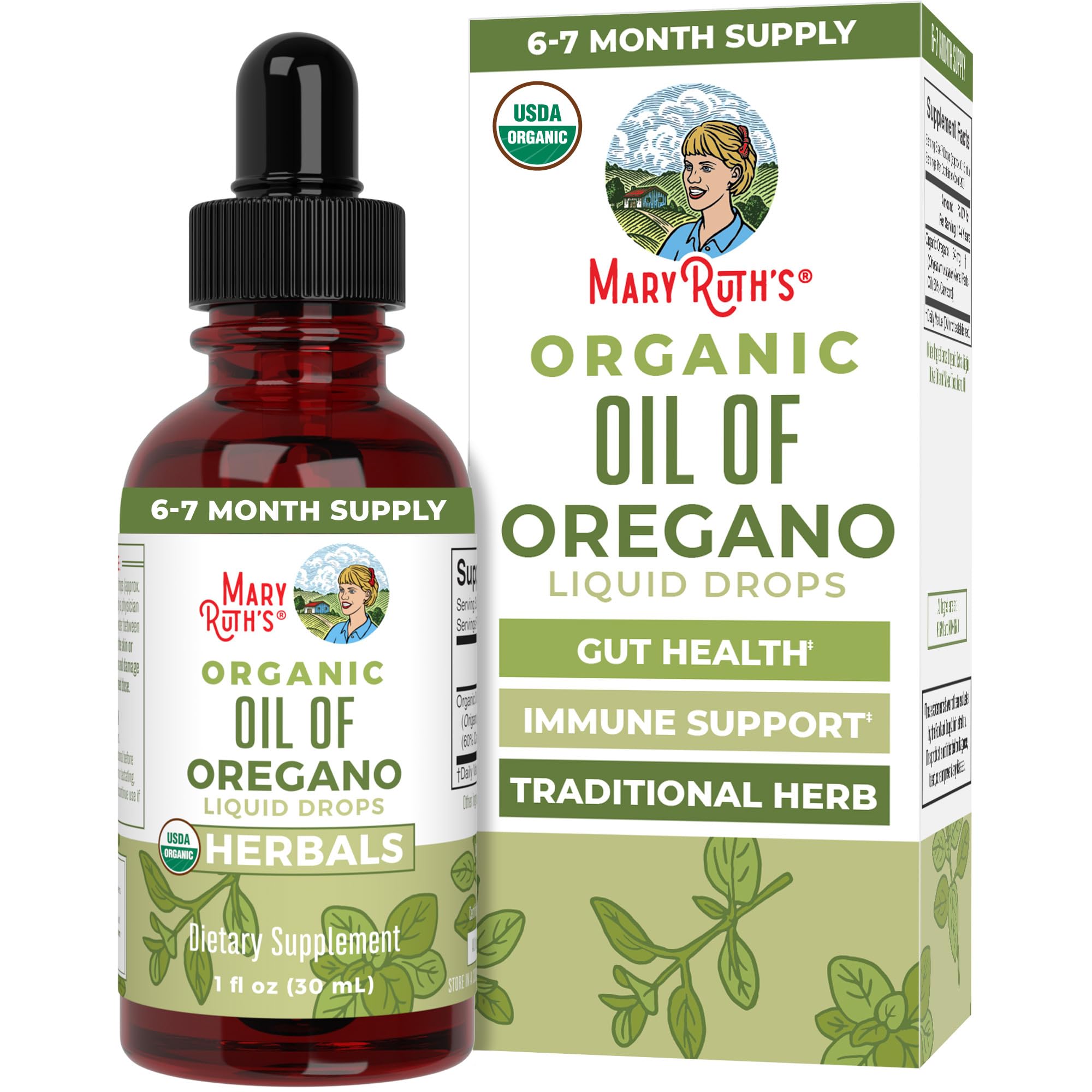 organic oil of oregano drops