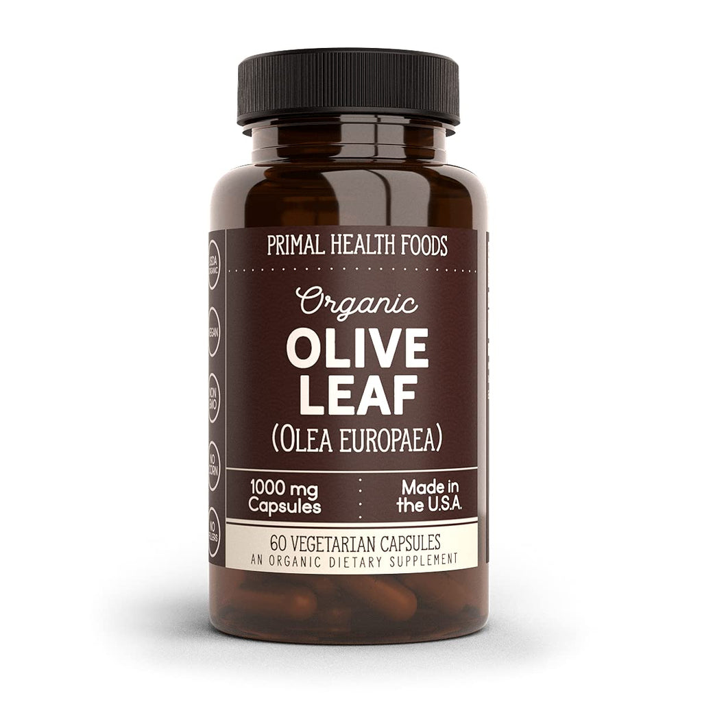 organic olive leaf capsules for wellness