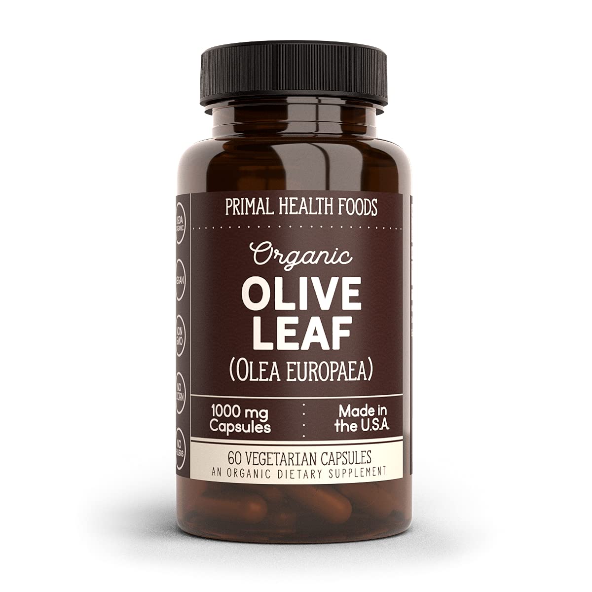 organic olive leaf capsules for wellness