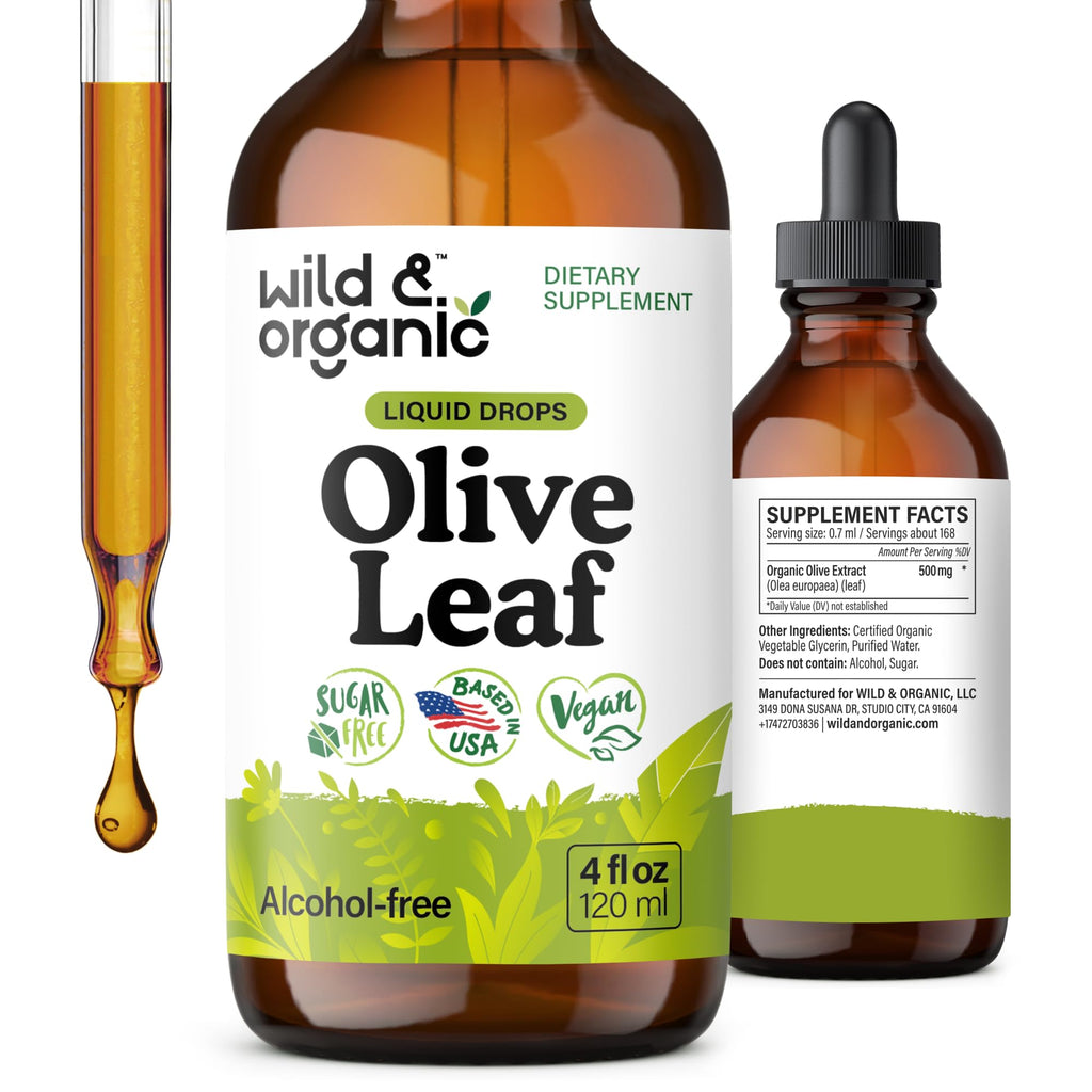 organic olive leaf extract drops