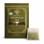 Organic olive leaf tea bags